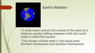 Motions of the earth | PPT