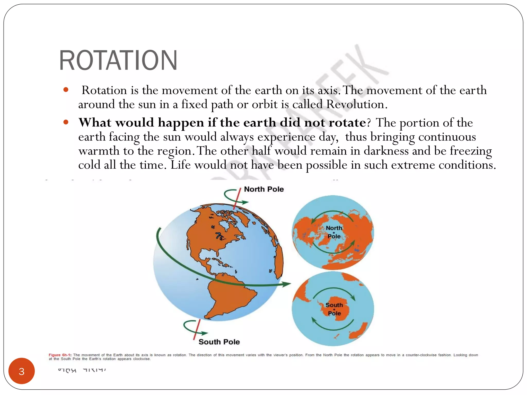 Motions of the earth | PDF