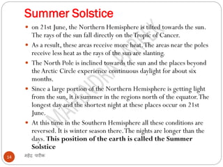 Motions of the earth | PDF