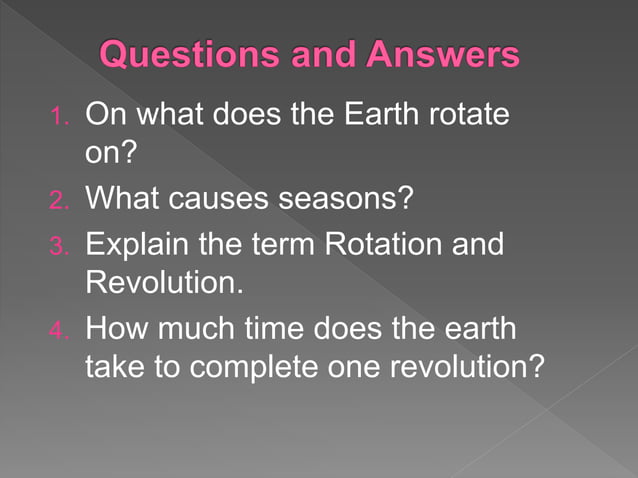 Motions of the earth presentation (1) | PPTX | Geography | Science