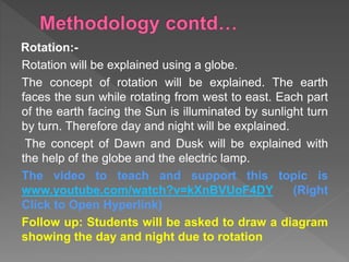 Motions of the earth presentation (1) | PPTX