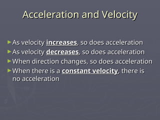 MotionSpeedVelocity-and-Acceleration-1.ppt