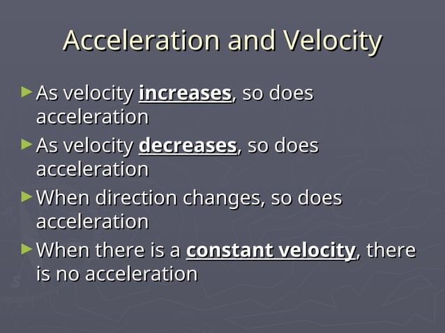 Motion Speed VelocityandAcceleration.ppt