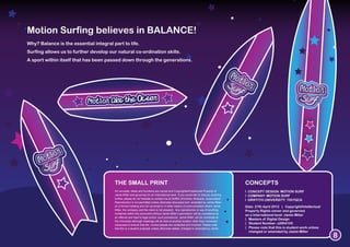 Motion surf concepts (1) | PDF | Surfing and Bodyboarding | Extreme Sports