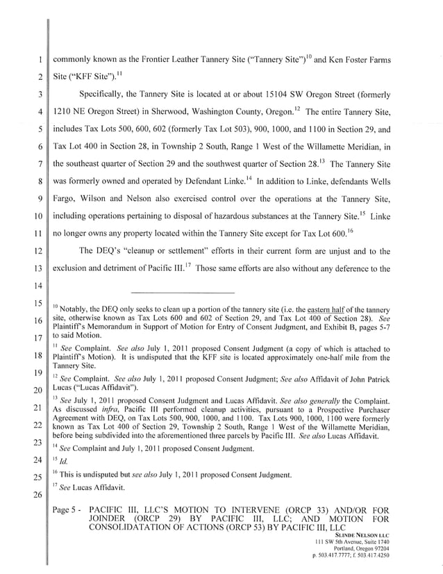 Motion to intervene & joinder | PDF