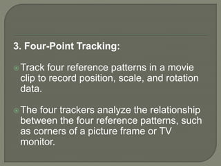 Motion Track in After Effects | PPTX
