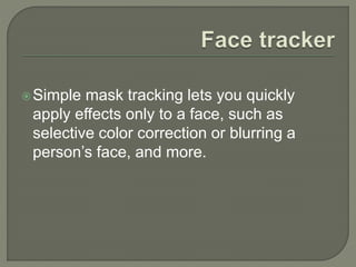 Motion Track in After Effects | PPTX