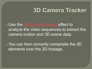 Motion Track in After Effects | PPTX