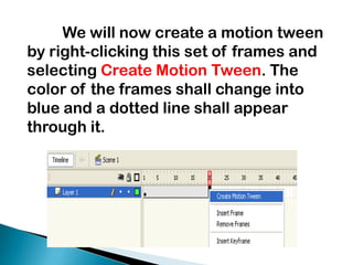 Motion tween resize | PPTX