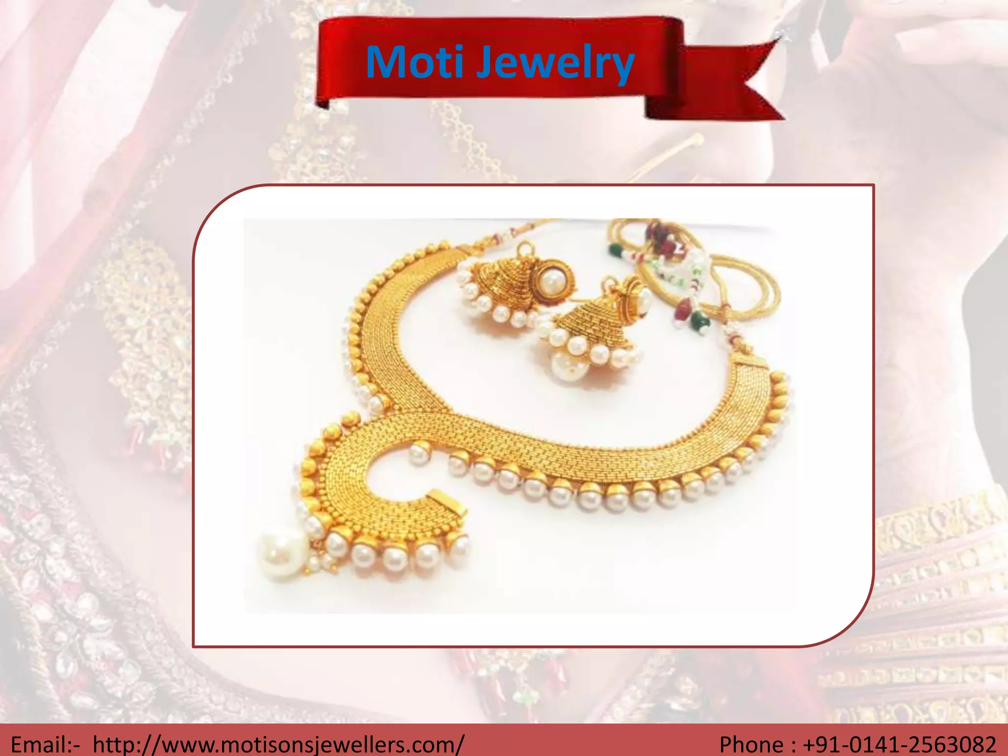 Motisons jewellers | PPTX