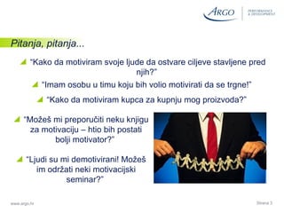 Motivacija ili manipulacija | PPT