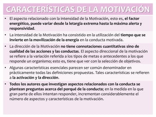 Motivación y emoción | PPTX