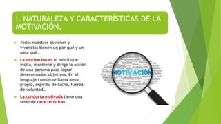 Motivación y emociones | PPTX