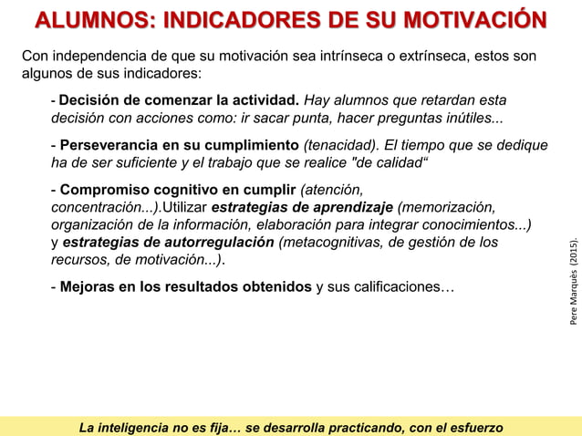 Motivacion: ¿cómo motivar a los alumnos? v-2.0 | PDF