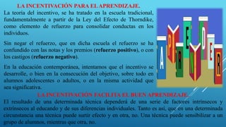 Motivacion e incentivacion | PPTX