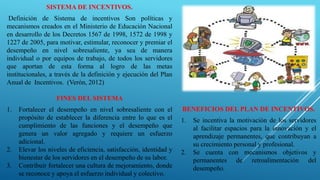 Motivacion e incentivacion | PPTX