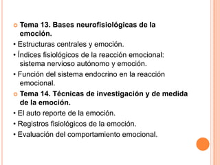 Motivacion y emocion | PPTX