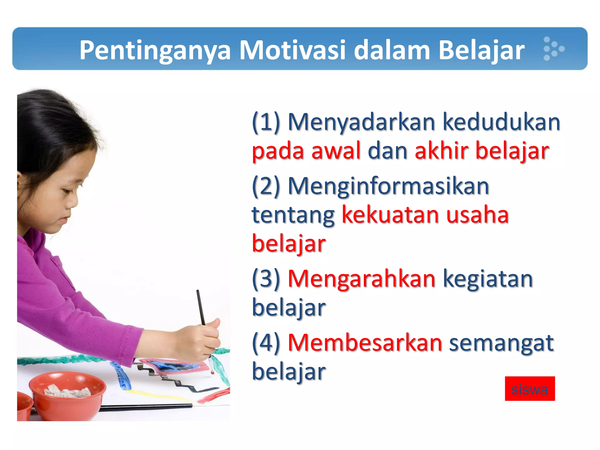 Motivasi Belajar | PDF