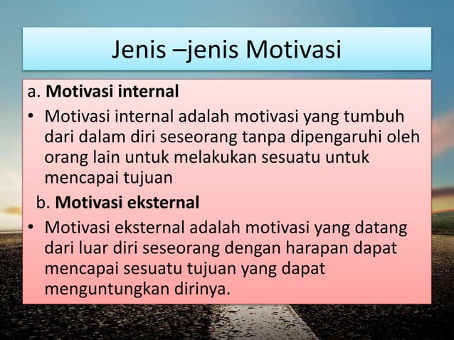 Motivasi | PPTX
