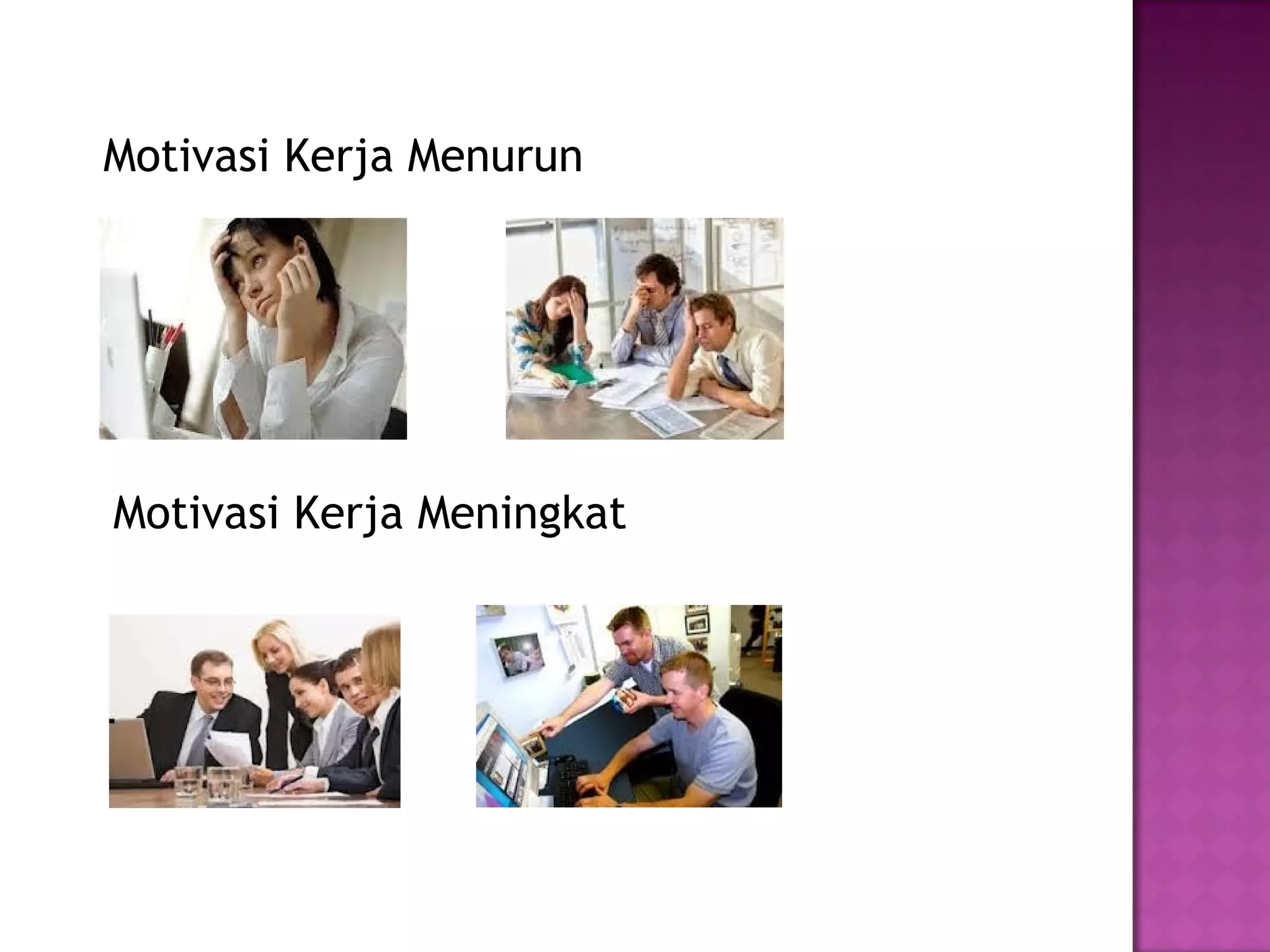 Motivasi kerja PPT | PPT