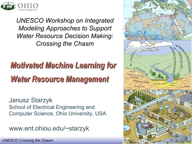 Motivated Machine Learning for Water Resource Management | PPT