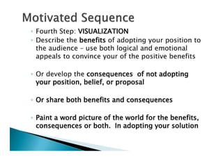 Motivated Sequence | PDF