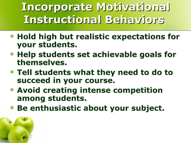 Motivating Students | PPT