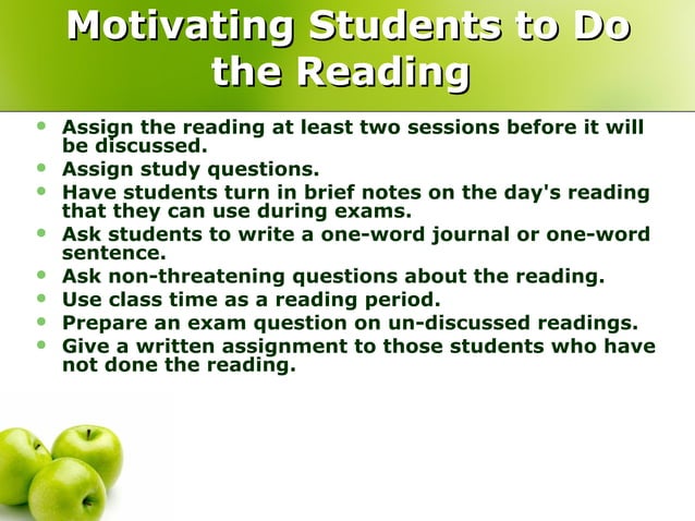 Motivating Students | PPT