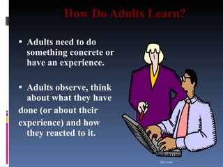 Motivating Adult Learnersfinals | PPT