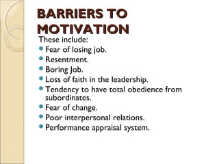 Motivating employees | PPT