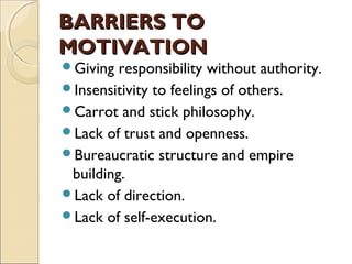 Motivating employees | PPT