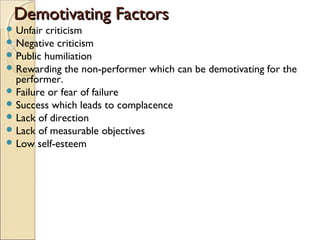 Motivating employees | PPT