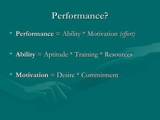 Motivating people | PPT