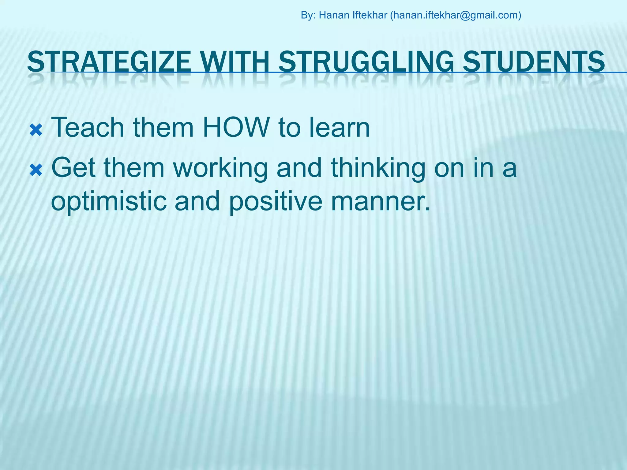 Motivating students | PPT