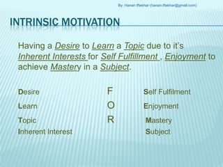 Motivating students | PPT