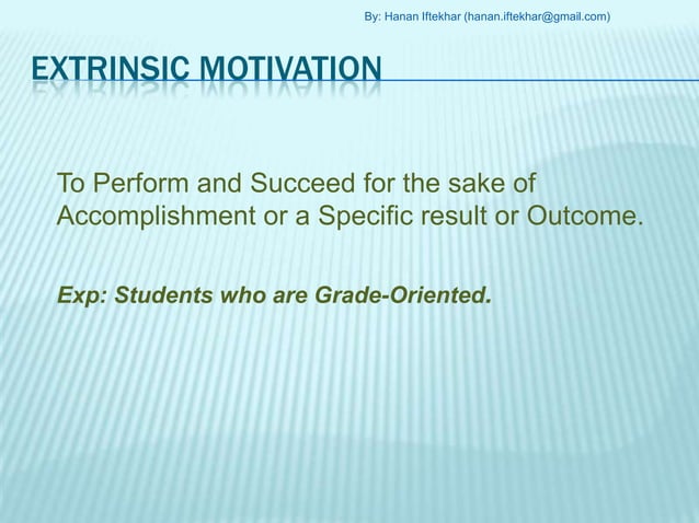 Motivating students | PPT