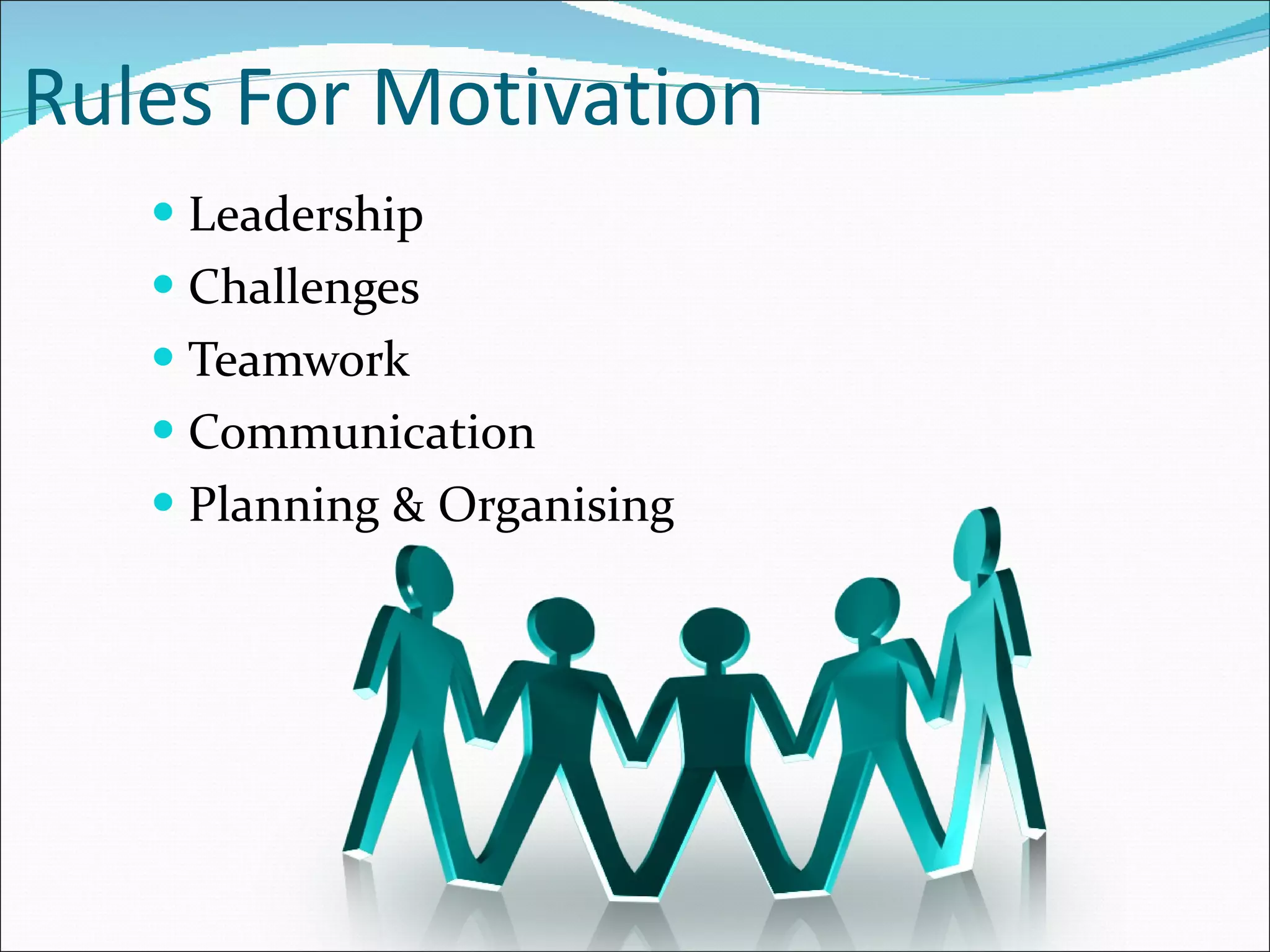 Motivating your team | PPT