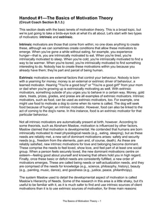 Motivating youth to motivate themselves | PDF