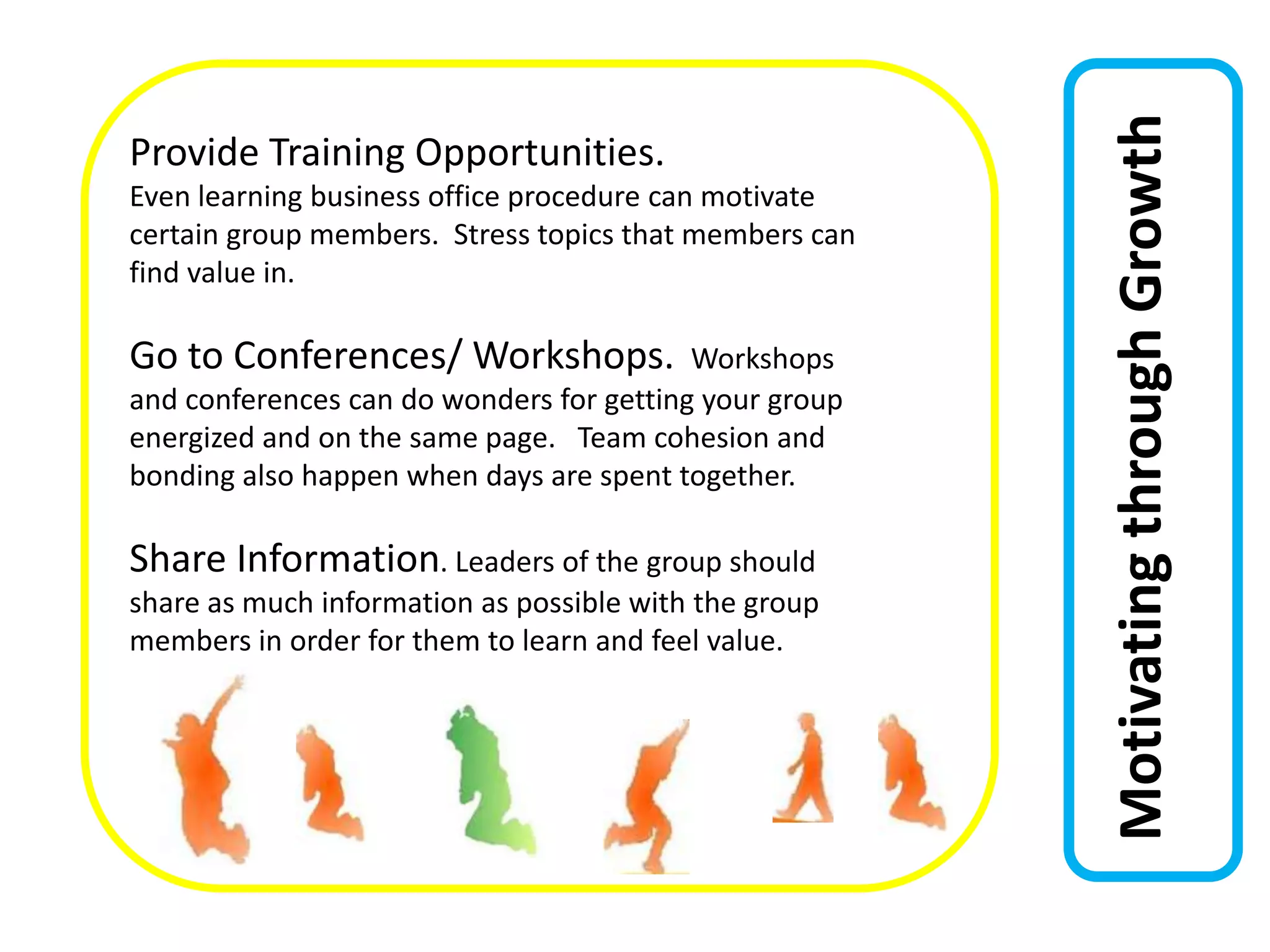 Motivation for Student Groups | PPTX