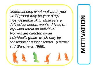 Motivation for Student Groups | PPT