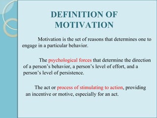 Motivation | PPT
