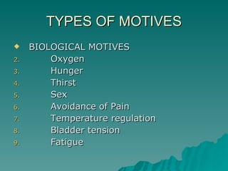 Biological Motivation