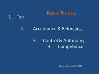 Motivation | PPTX | Sports