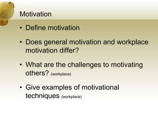 Motivation | PPT