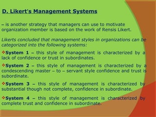 Motivation (Principles of Management) | PPT