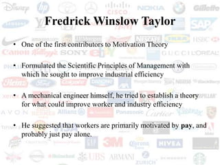 Principles of Scientific Management by FW Taylor and Theory of ...