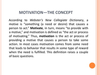 Motivation | PPTX