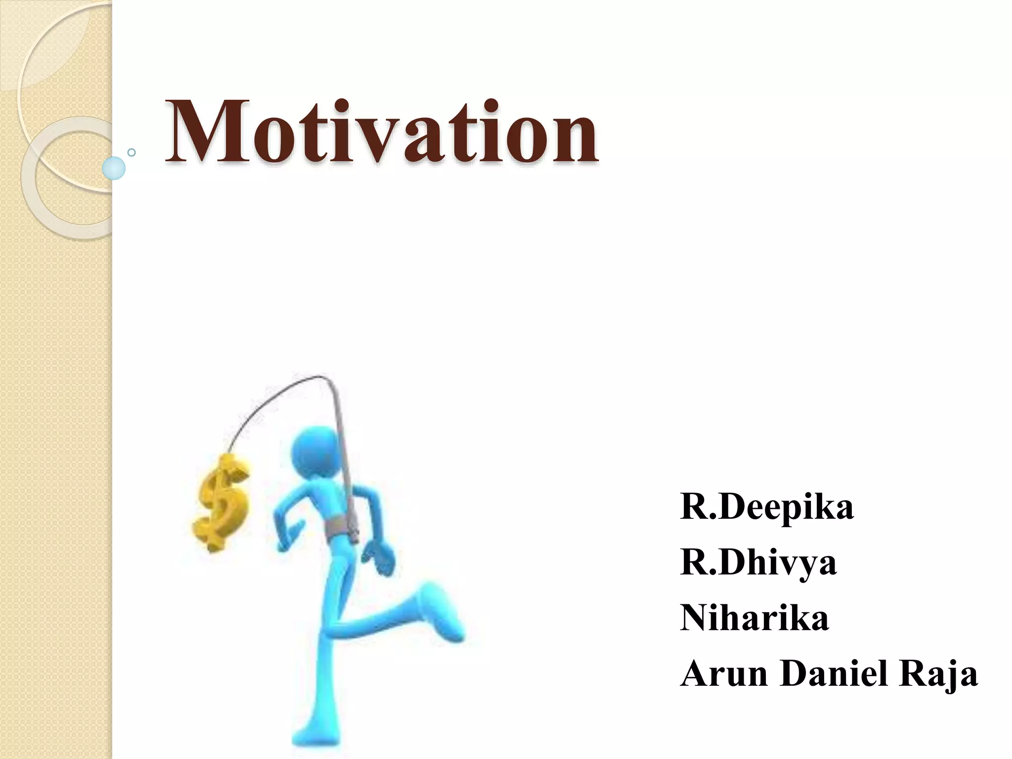 Motivation-Techniques and Examples | PPTX