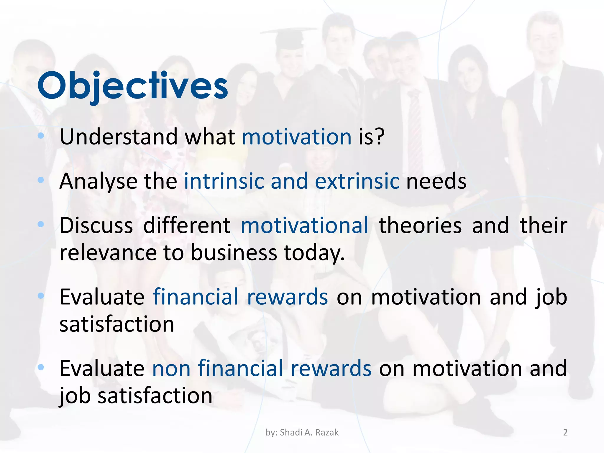 Motivation Theories in Business | PDF
