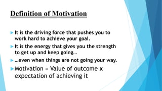 Motivation | PPT